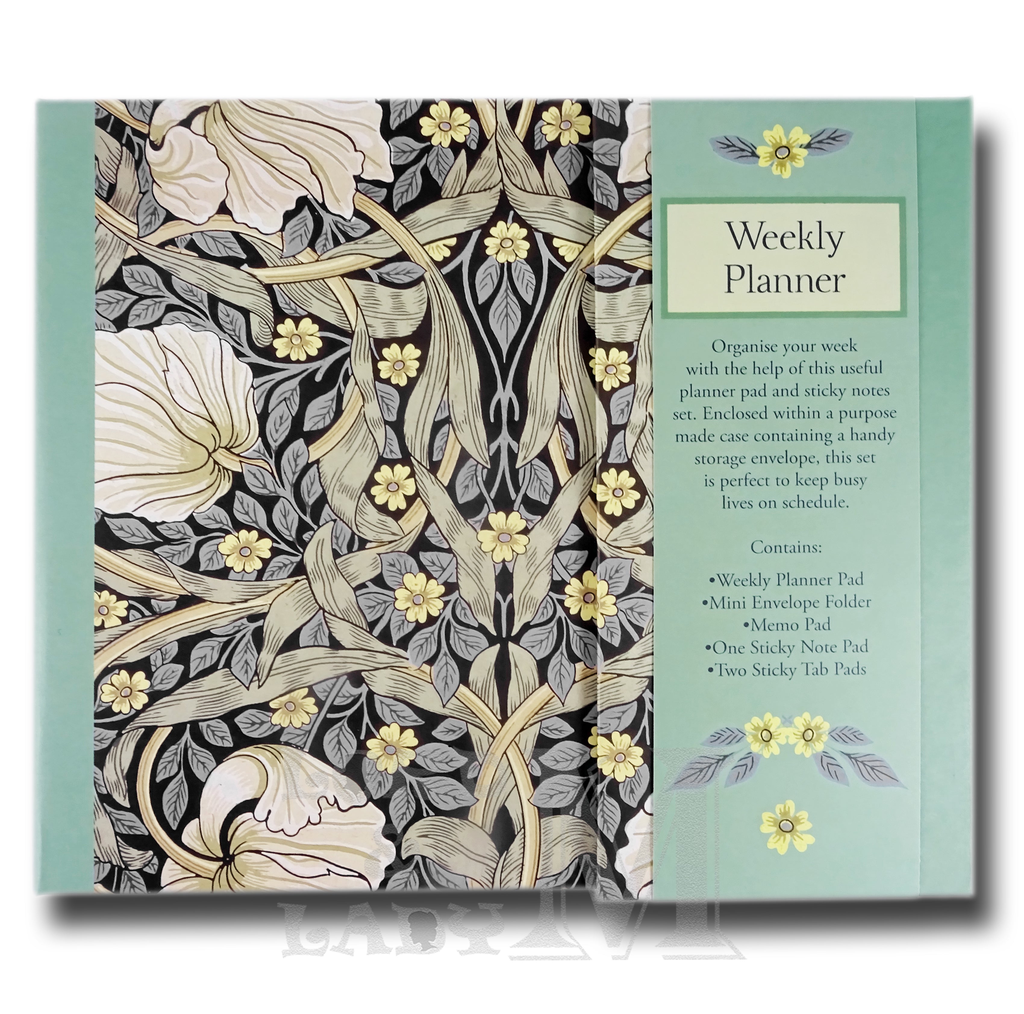 William Morris Pimpernel Weekly Planner Organiser - Gift For All ...