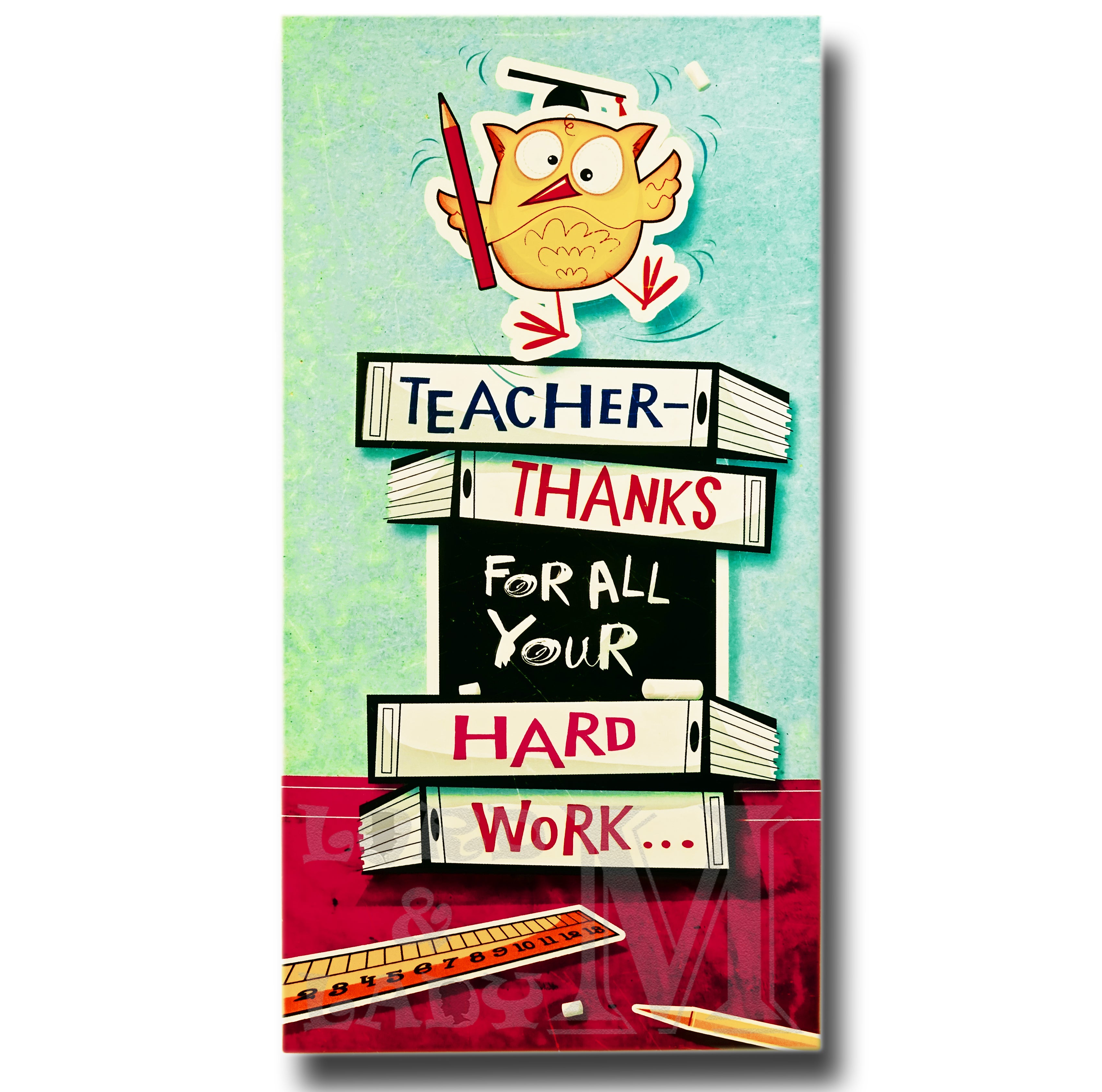Thanks Teacher / Teaching Assistant Cards - End Of Term Wishes – Lord ...